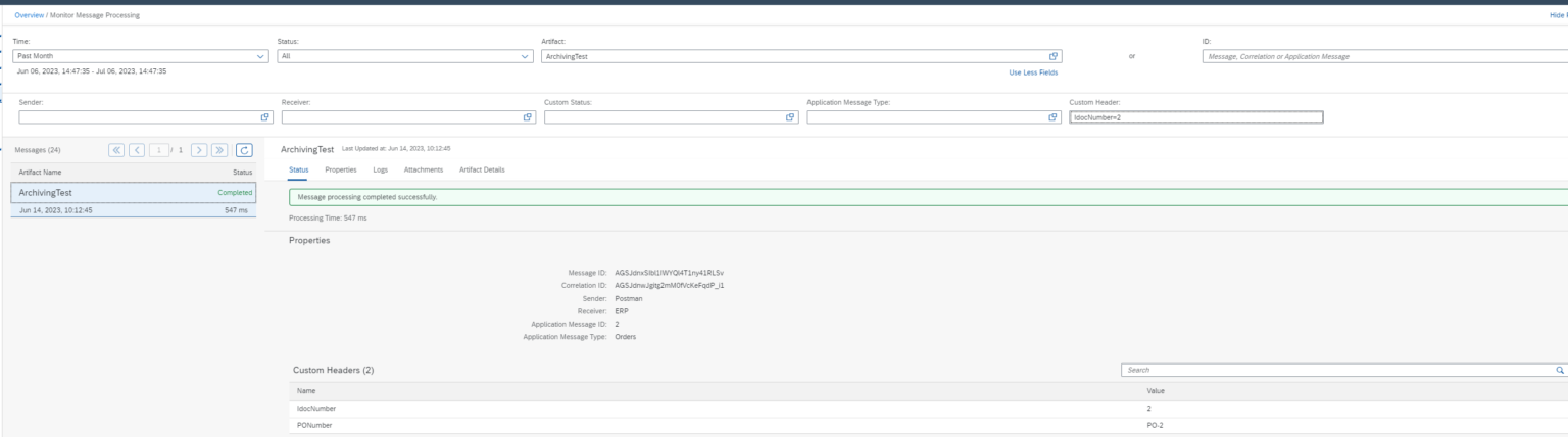 SAP CPI – Message Monitoring – Standard Out of the Box Features to use in your Iflows ...