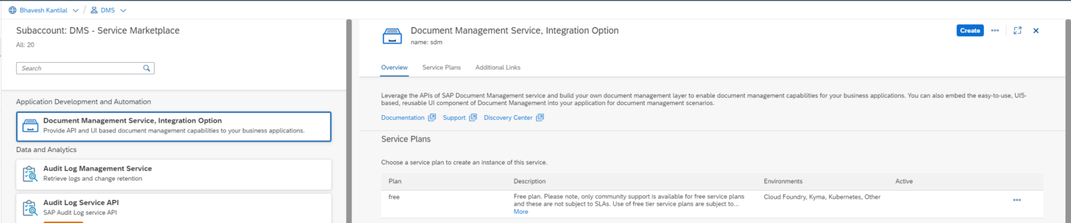 SAP BTP DMS – Integration & Repository Option- Initial Set Up ...
