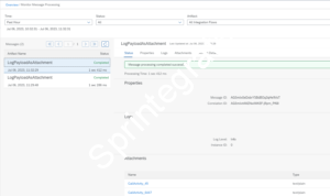 SAP CPI – Reusable Groovy Script to Log Payload as Attachments – Sprintegrate.com