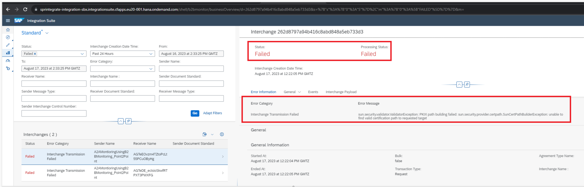 SAP CPI – Payload Logging – Use B2BMonitoring for A2A Integration Flows – Sprintegrate.com