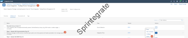 B2B on SAP Integration Suite – Cloud Integration – CPI – using Trading ...