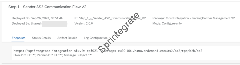B2B on SAP Integration Suite – Cloud Integration – CPI – using Trading ...
