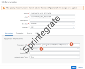 B2B on SAP Integration Suite – Cloud Integration – CPI – using Trading ...