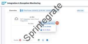 SAP Cloud ALM Integration Suite – Cloud Integration -Health, Integration & Exception Monitoring ...