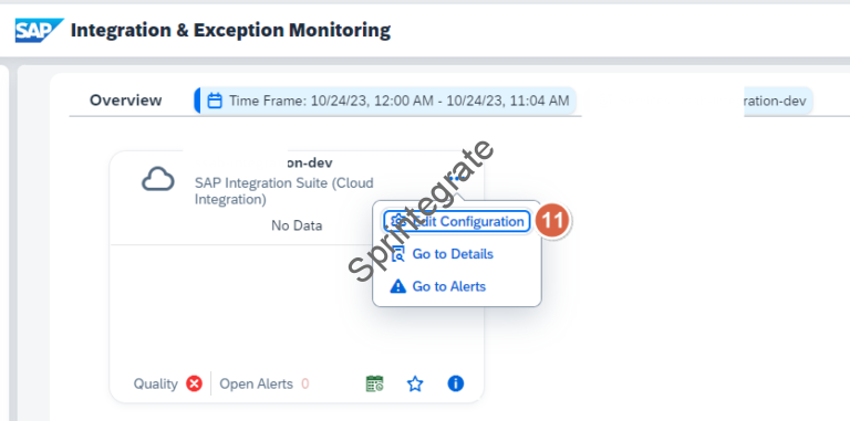 SAP Cloud ALM Integration Suite – Cloud Integration -Health, Integration & Exception Monitoring ...