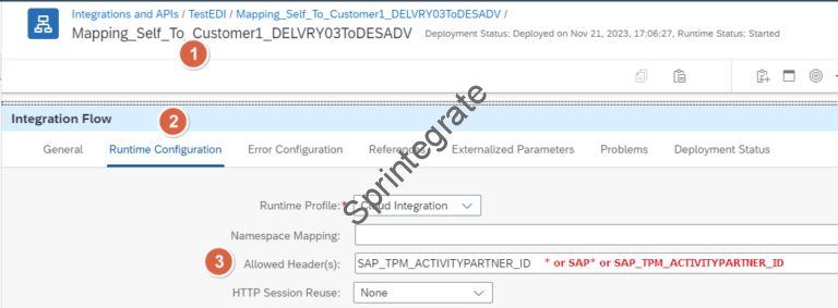 B2B on SAP Integration Suite – Cloud Integration – CPI – using Trading ...